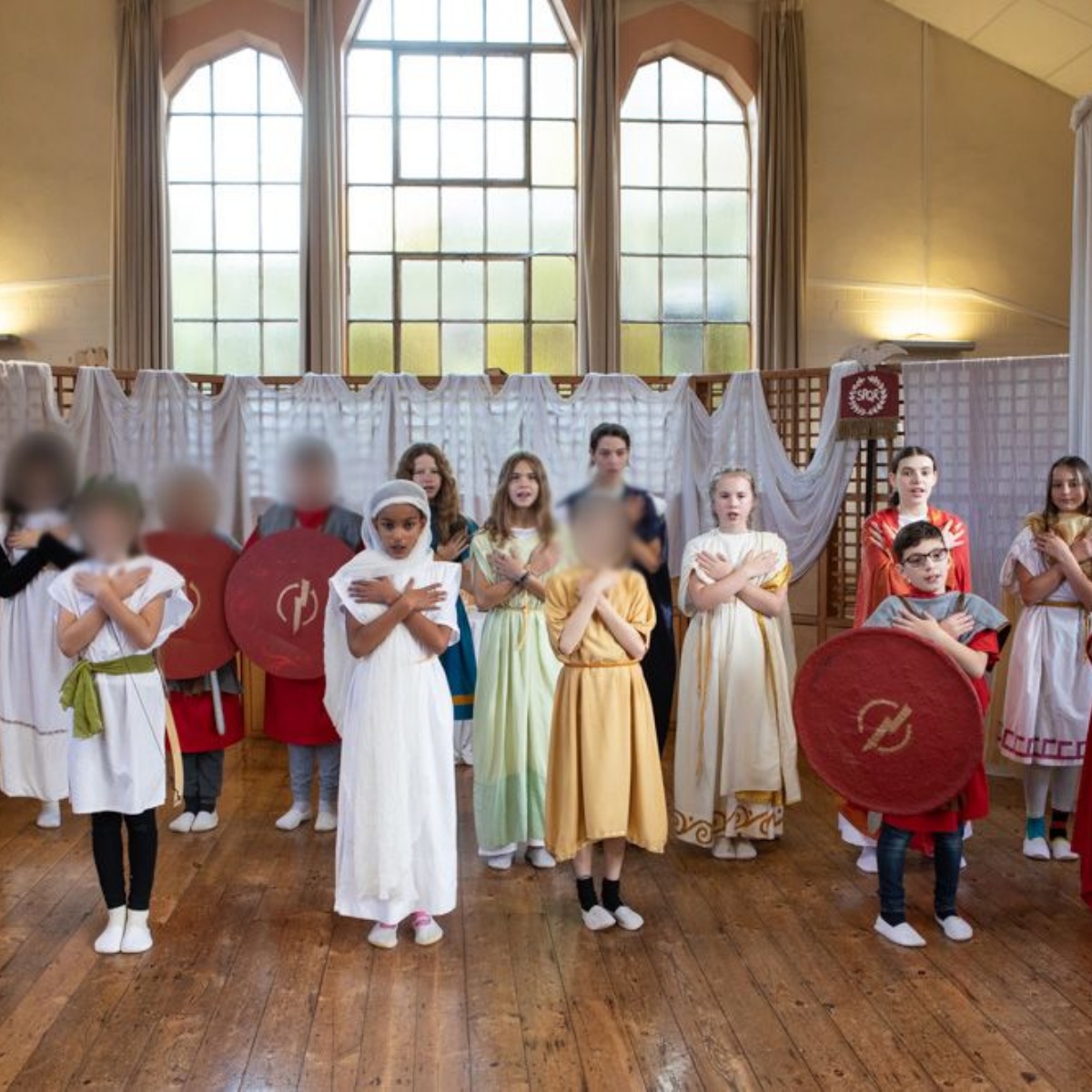 Michael Hall - Class 6b play 'O Roma Nobilis'